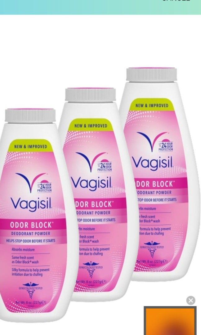 Vagisil odour block deodorant powder, Beauty & Personal Care, Sanitary ...