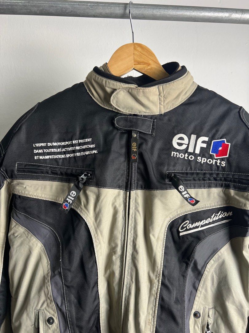 Vintage Elf Motosports Racing Jacket, Men's Fashion, Coats, Jackets and ...