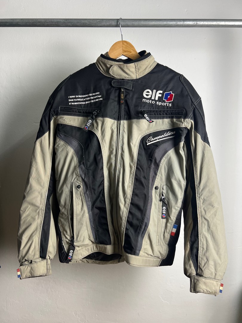 Vintage Elf Motosports Racing Jacket, Men's Fashion, Coats, Jackets and ...