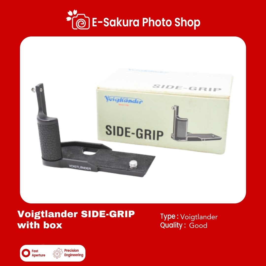 Voigtlander SIDE-GRIP with box | VINTAGE CAMERA | GOOD QUALITY #t3385 ...