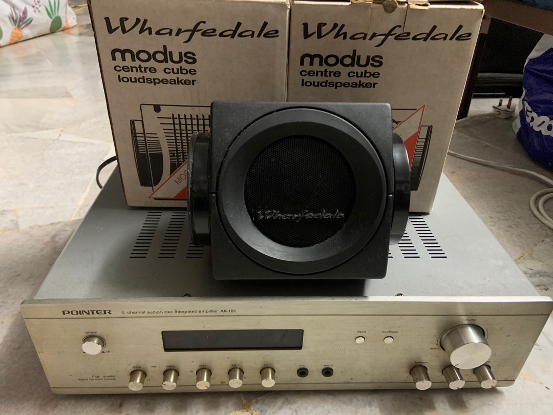 Wharfedale modus centre cube + Amplifier, Audio, Soundbars, Speakers ...