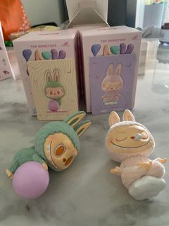 POPMART POP MART LABUBU EXCITING MACARON SESAME BEAN, Hobbies & Toys ...