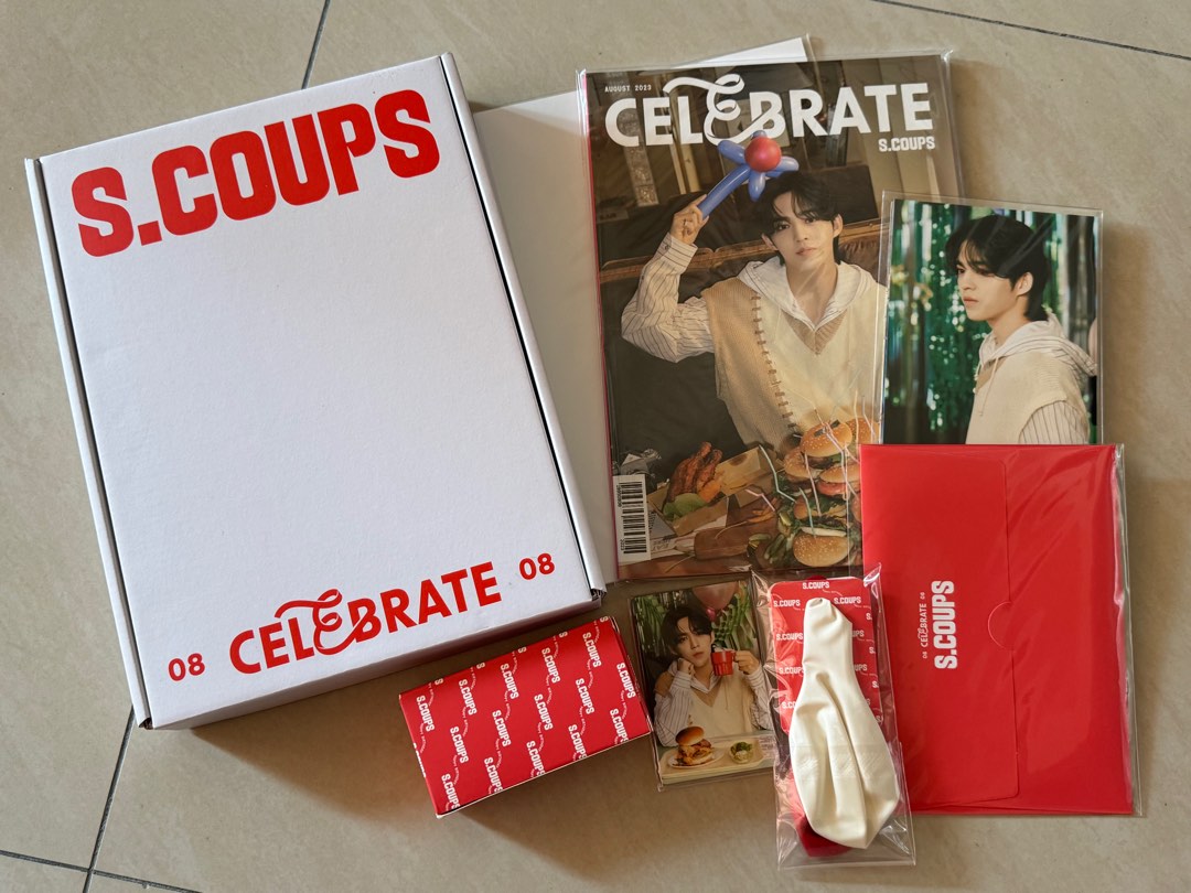 WTS SEVENTEEN SCOUPS BIRTHDAY BOX VER3 FULL SET, Hobbies & Toys, Collectibles & Memorabilia, K ...