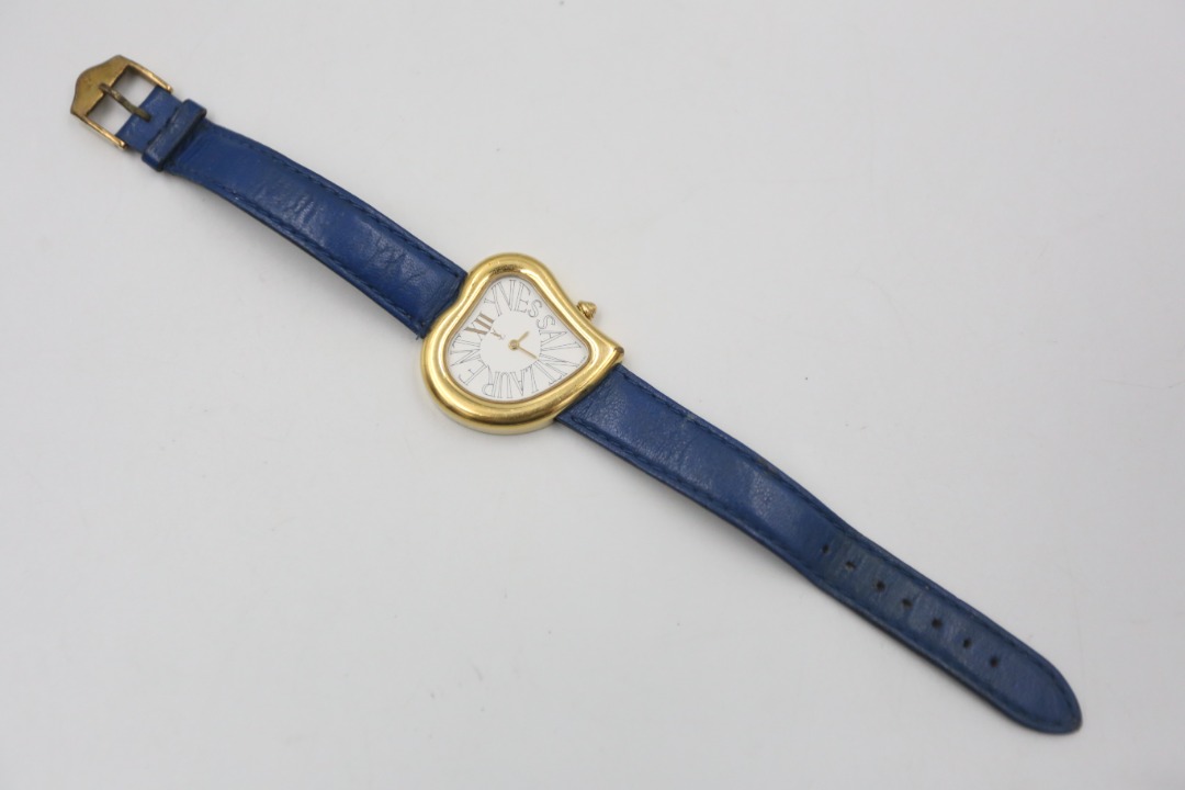 Yves Saint Laurent - Gold Heart Watch, Women's Fashion, Watches ...