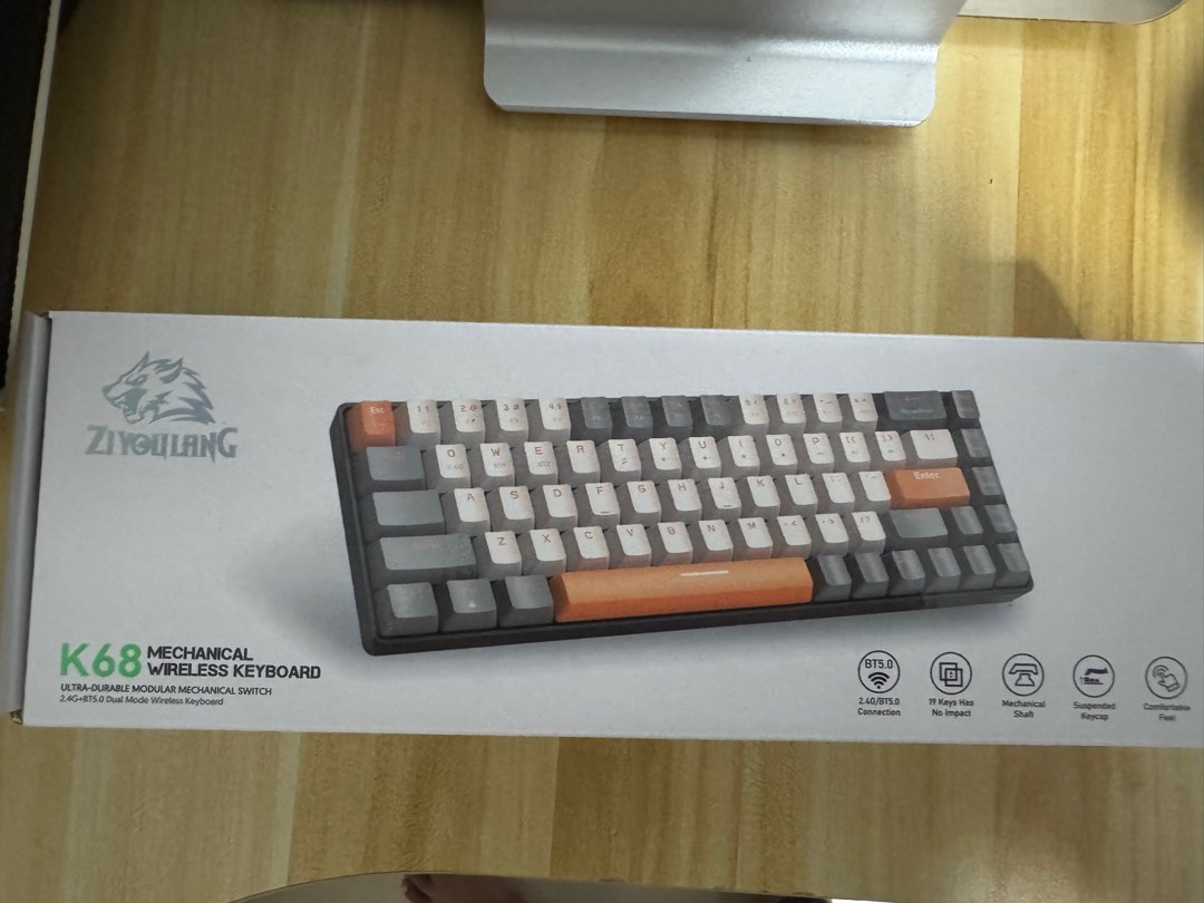 Ziyoulang Wireless Mechanical Keyboard, Computers & Tech, Parts ...