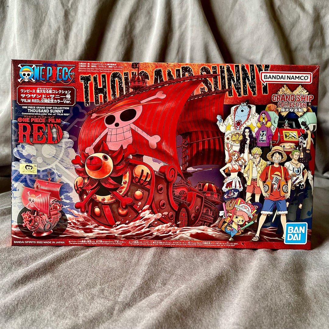 10. BANDAI ONE PIECE GRAND SHIP COLLECTION THOUSAND SUNNY (FILM RED ...