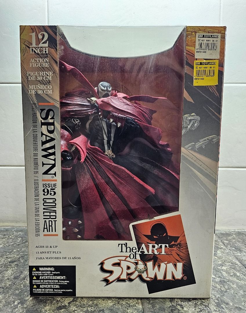 12" SPAWN - 2005 McFarlane Toys The Art of Spawn Issue 95 Cover Art i ...