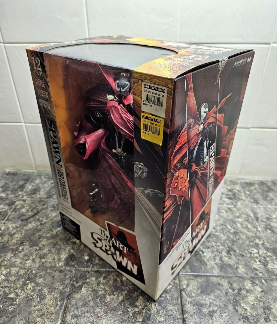 12" SPAWN - 2005 McFarlane Toys The Art of Spawn Issue 95 Cover Art i.095 Action Figure, Hobbies ...
