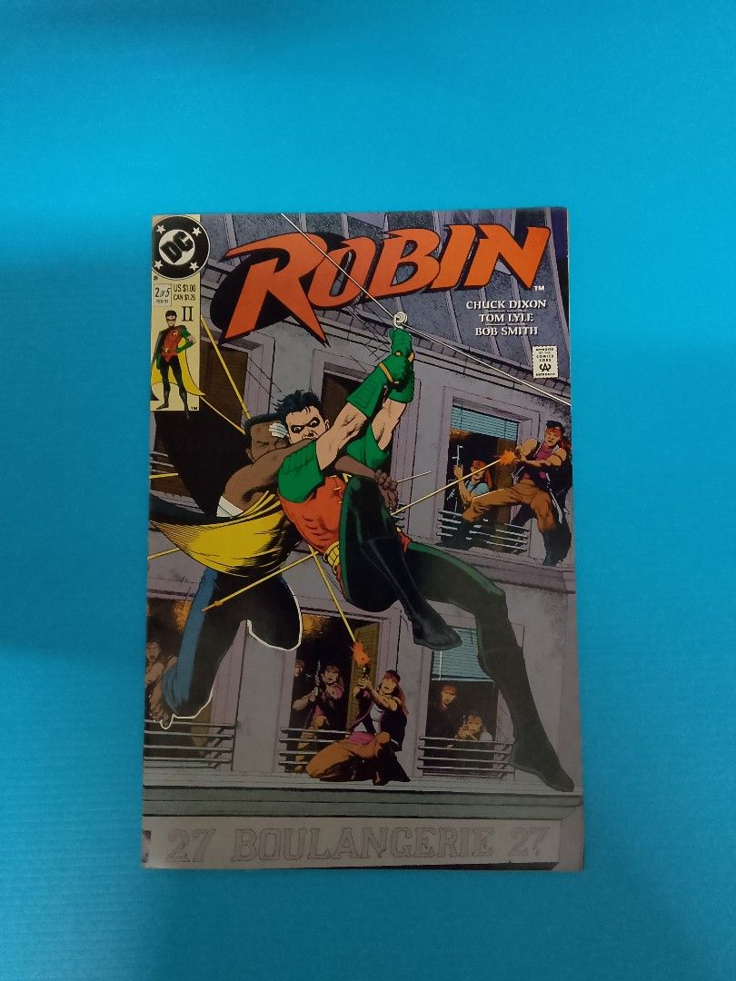 1st app King Snake ! Robin #2 ( Brian Bolland - Cover Art ) DC Copper ...