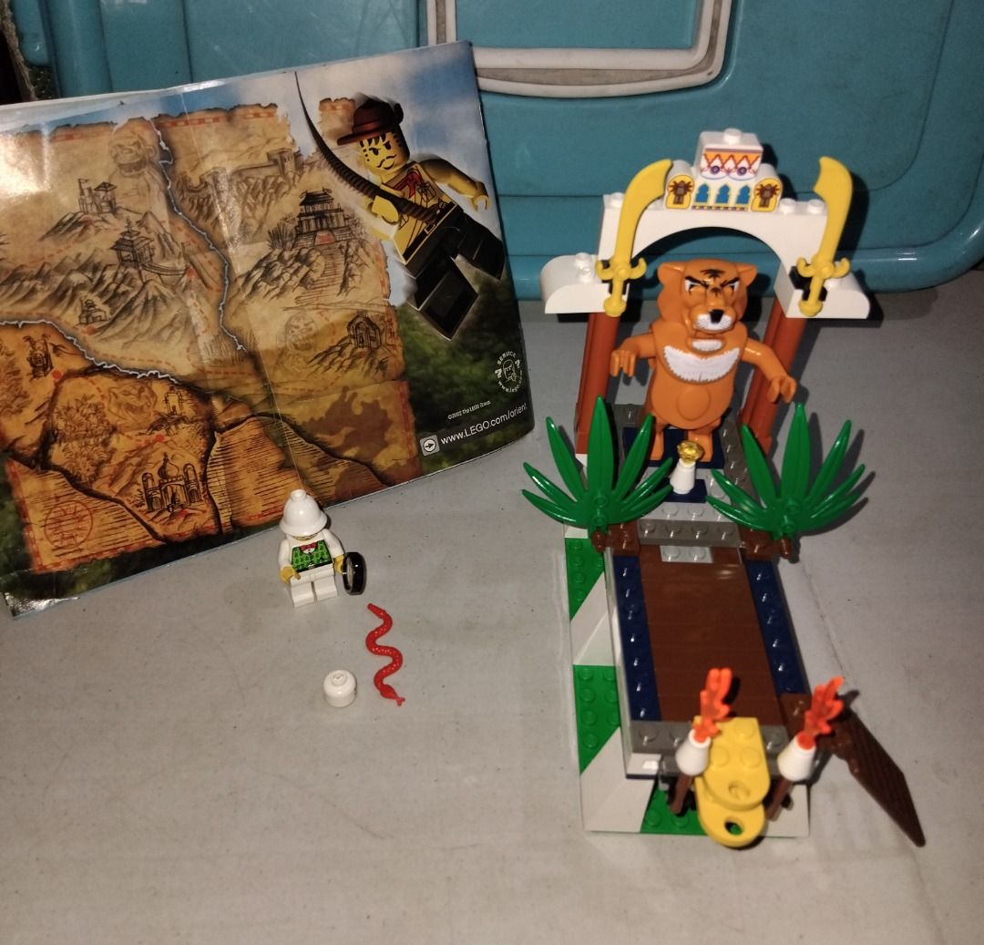 7411 LEGO Adventurers Orient Expedition Tygurah's Roar (2003) - vintage ...