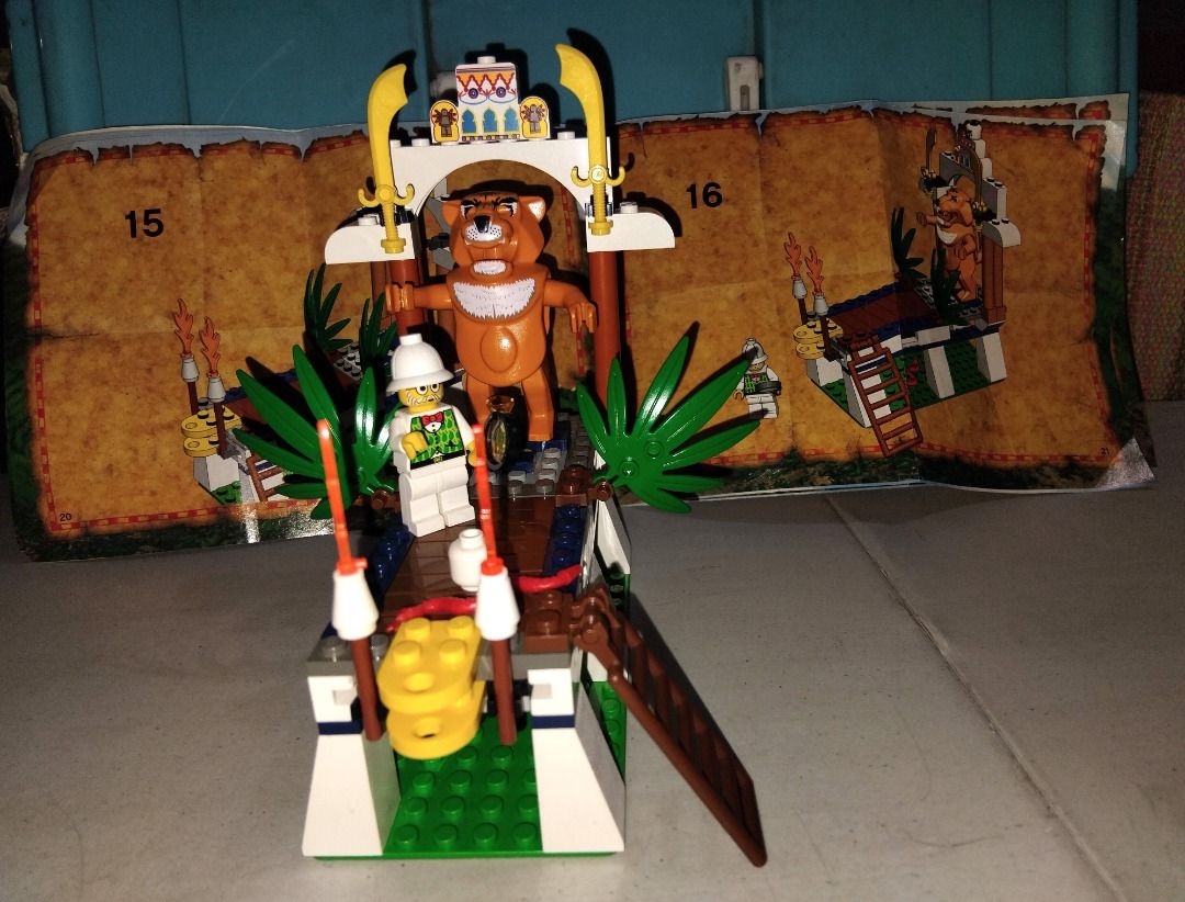 7411 LEGO Adventurers Orient Expedition Tygurah's Roar (2003) - vintage ...