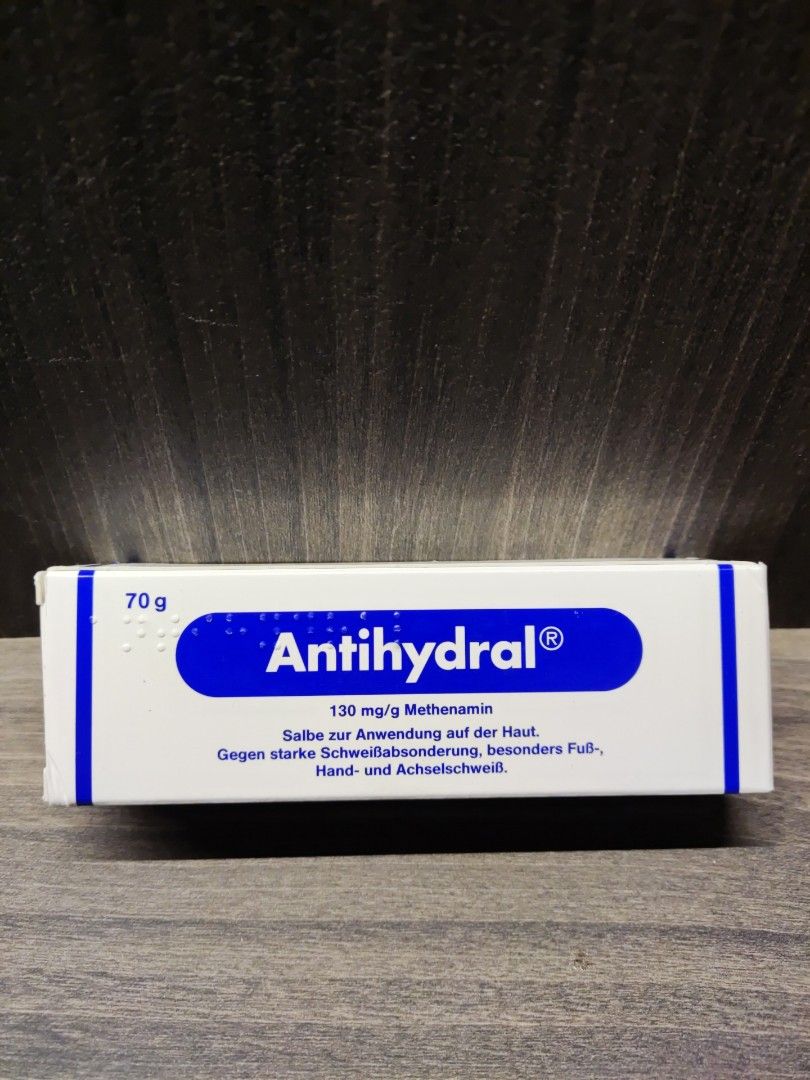 Antihydral Cream For Hyperhidrosis Sweaty Palms Fingers Feet Armpit ...