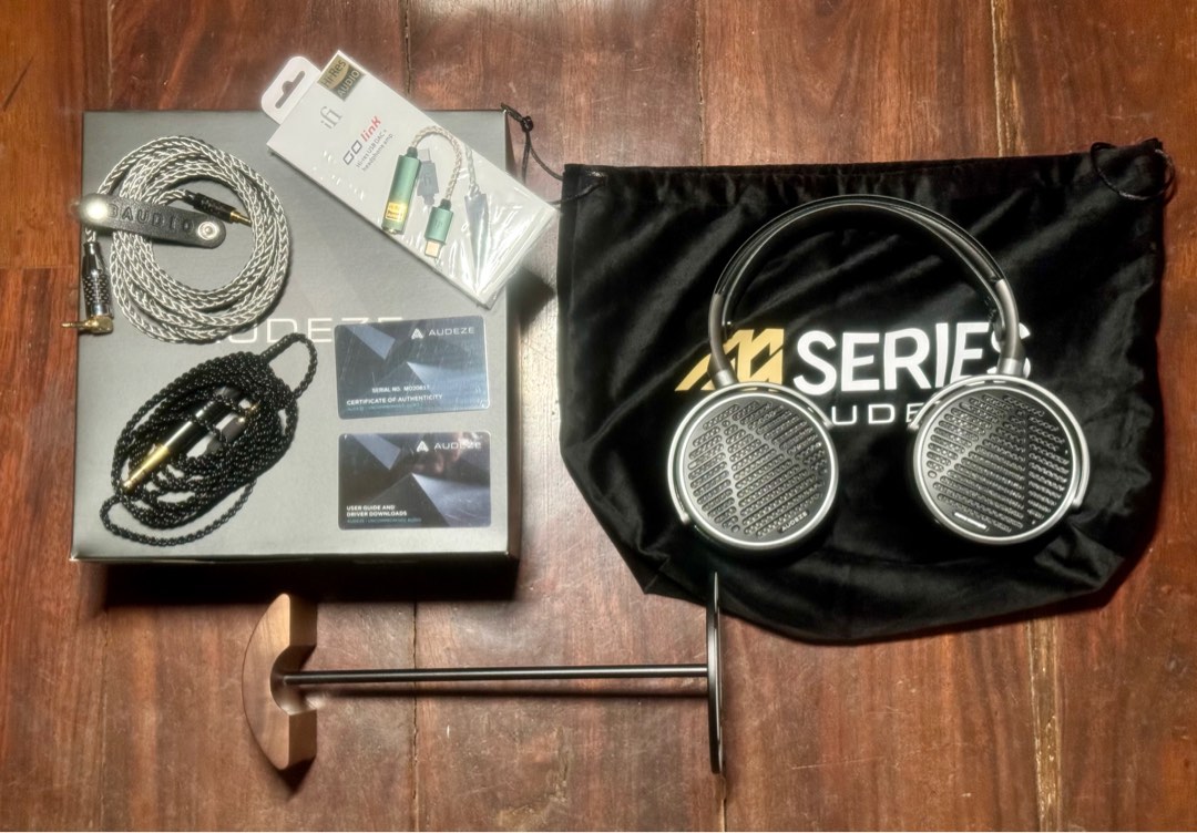 Audeze MM-100 with IFI GO link / Custom cable and headphone stand ...