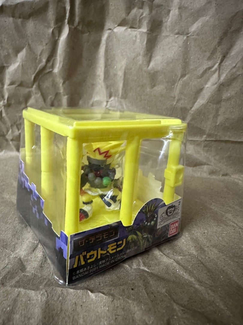 BANDAI Digimon Adventure Mini Figure Cage - Bulkmon (Condition as photo ...