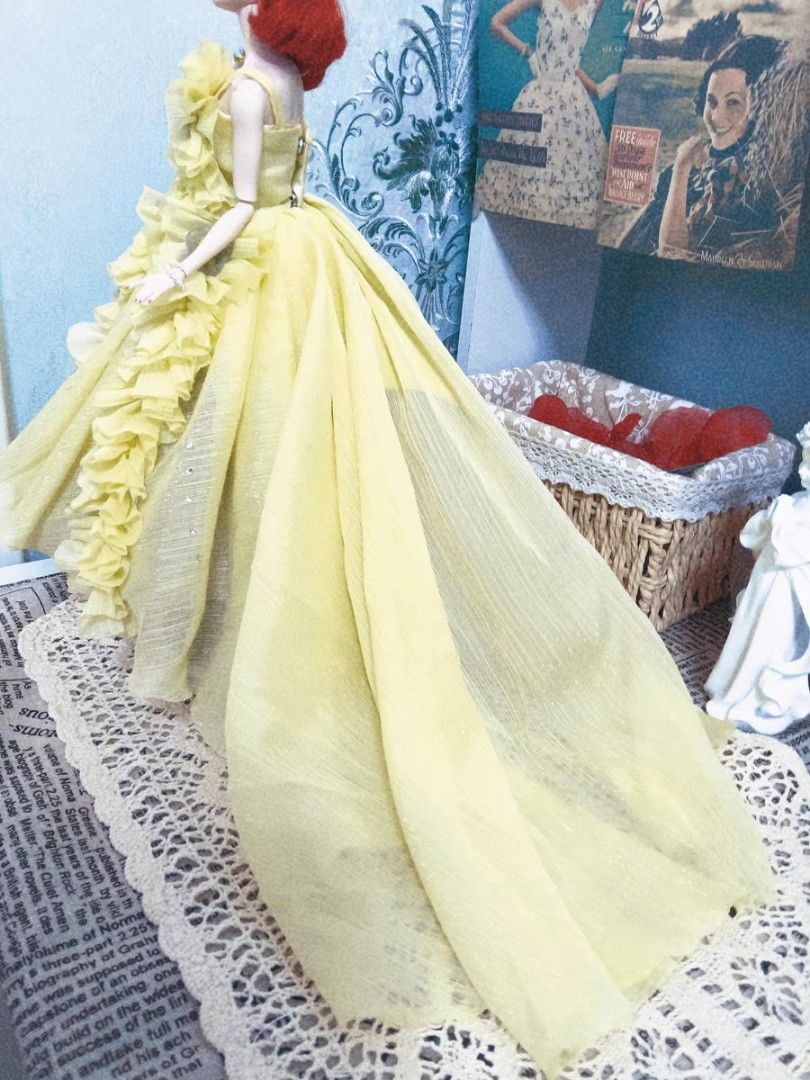 Barbie gala gown replica, Hobbies & Toys, Toys & Games on Carousell
