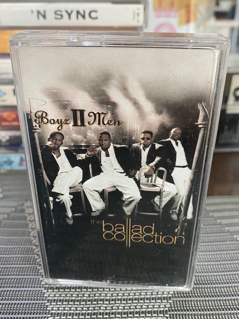 Boyz II Men - The Ballad Collection - Philippines Original Music Album Cassette Tape - VG w ...