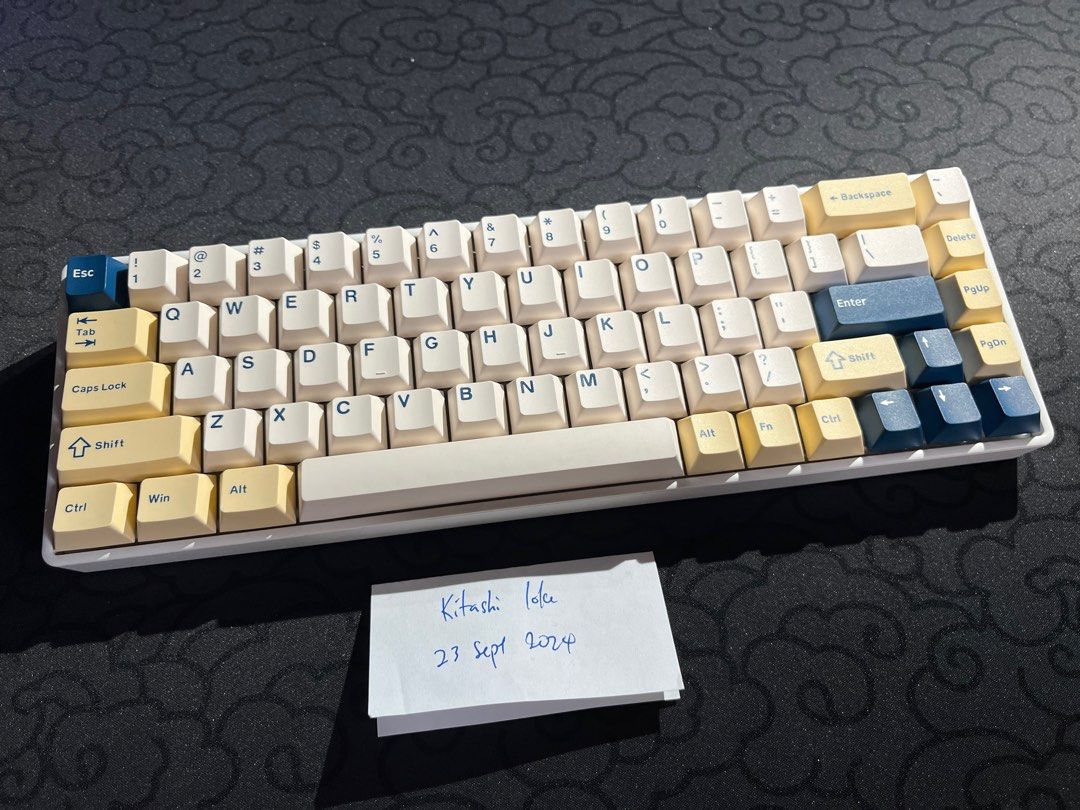 [Brand new] Novice68 Weight Mod Soya Doubleshot PBT Cherry profile ...