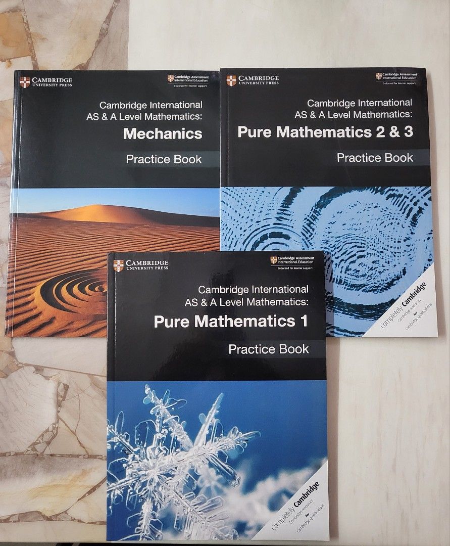 Cambridge A-Level Mathematics practice books, Hobbies & Toys, Books ...