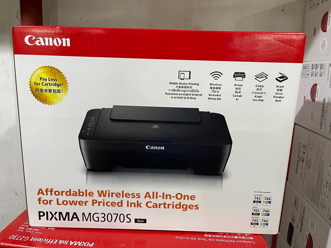 Canon Pixma Mg3070s Printer, Computers & Tech, Printers, Scanners ...