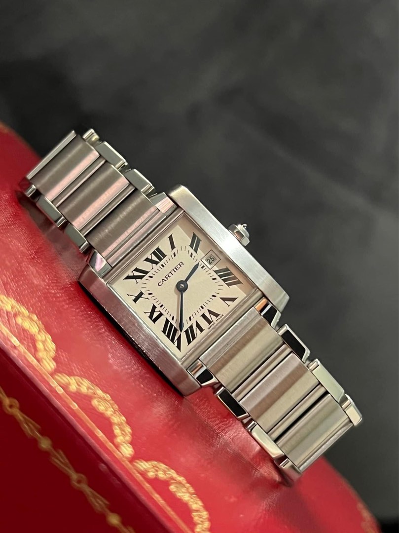 CARTIER TANK FRANCAISE MM MEDIUM, Luxury, Watches on Carousell