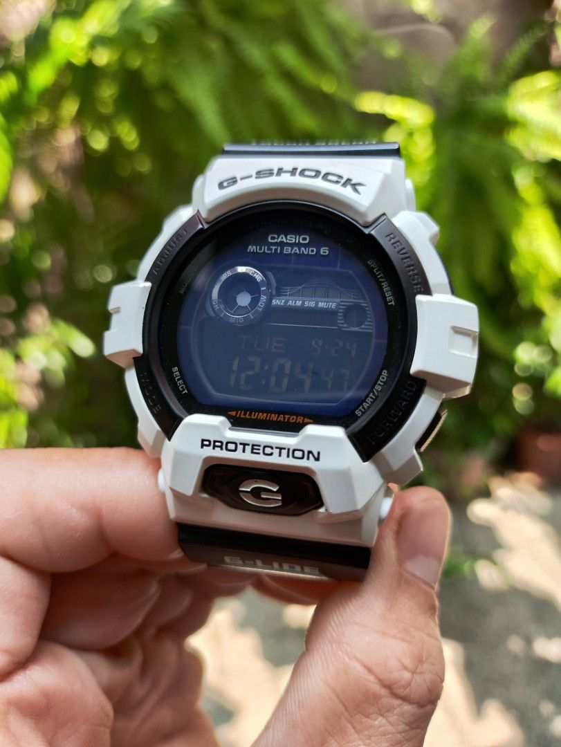 Casio G-Shock 3269 Tough SOLAR GR-8900A Digital White Watch - PANDA ...
