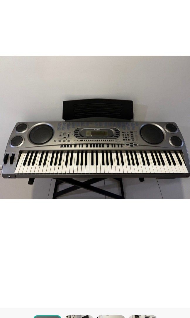 Casio WK-1800 organ electric piano, Hobbies & Toys, Music & Media ...