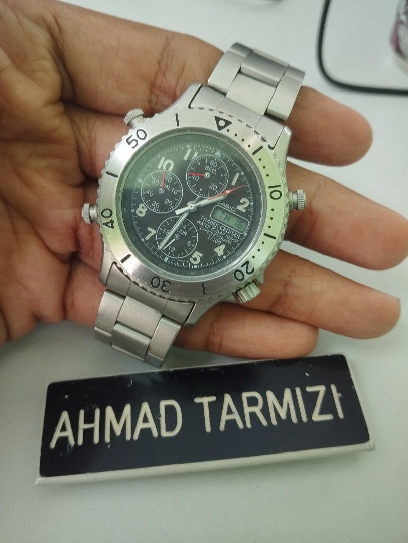 CASIO TIMBER CRUISER CHRONOGRAPH, Men's Fashion, Watches & Accessories ...