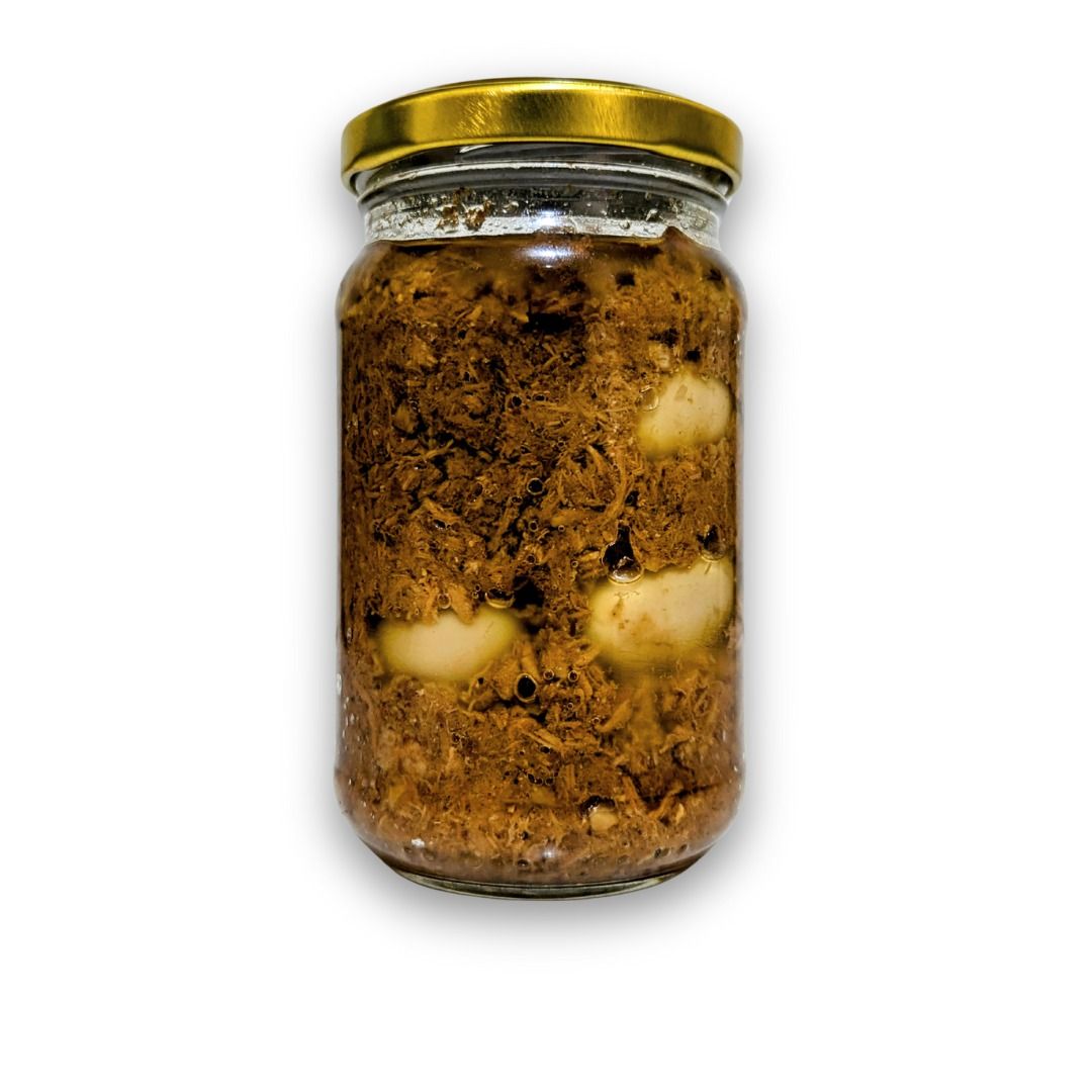 Chicken Adobo Pastil with Quail Eggs by Boodle Bottle 220g, Food ...