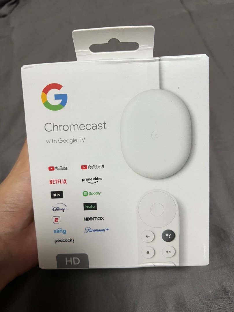 Chromecast with google TV (sealed), Audio, Portable Audio Accessories ...