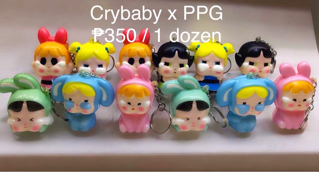 Crybaby x Powerpuff Girls Keychain, Hobbies & Toys, Toys & Games on ...