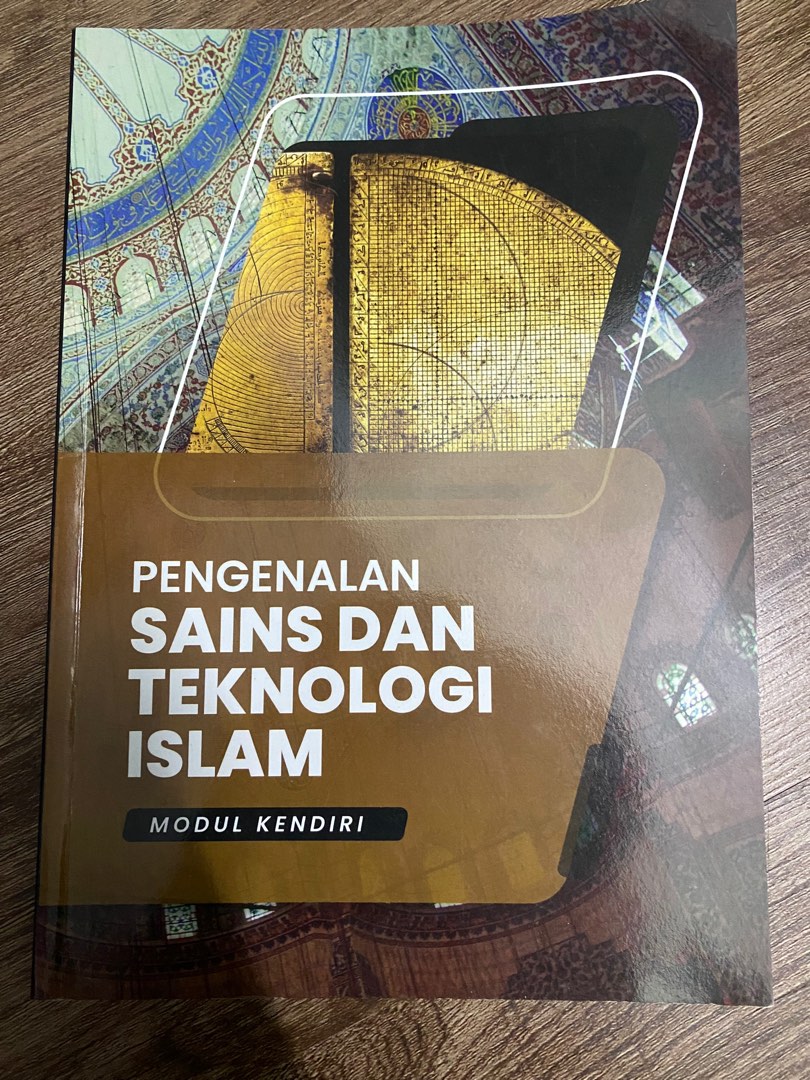 CTU211 Pengenalan Sains dan Teknologi Islam, Hobbies & Toys, Books ...