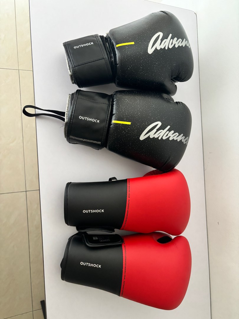 Decathlon Outshock Boxing Glove, Sports Equipment, Other Sports ...