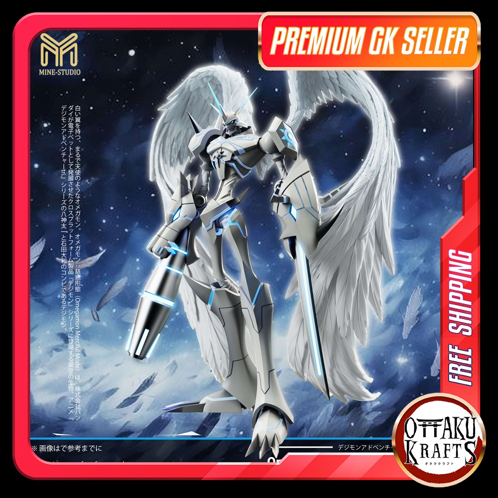 Digimon | Omegamon | Mine Studio | 【FREE Shipping - PO】GK Figurine | GK Figure | GK Statue ...