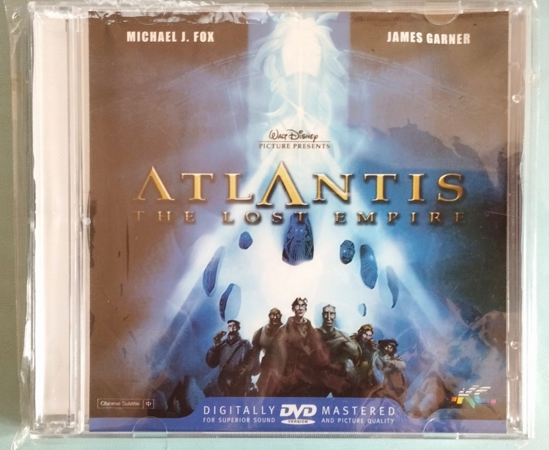 Disney Atlantis The Lost Empire Movie VCD, Hobbies & Toys, Music ...