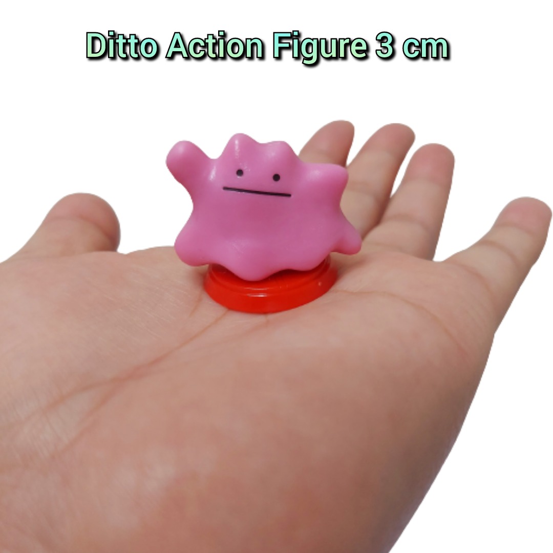Ditto Pokemon Hard Toy Nintendo Action Figurines, Hobbies & Toys, Toys ...