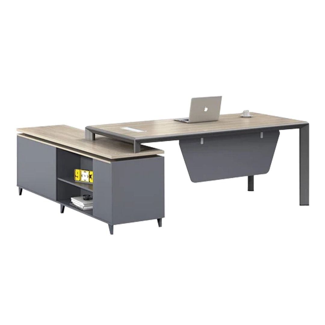Ergodynamic CMJA02-2318R 2.3 m Executive desk, with fixed Right Hand ...