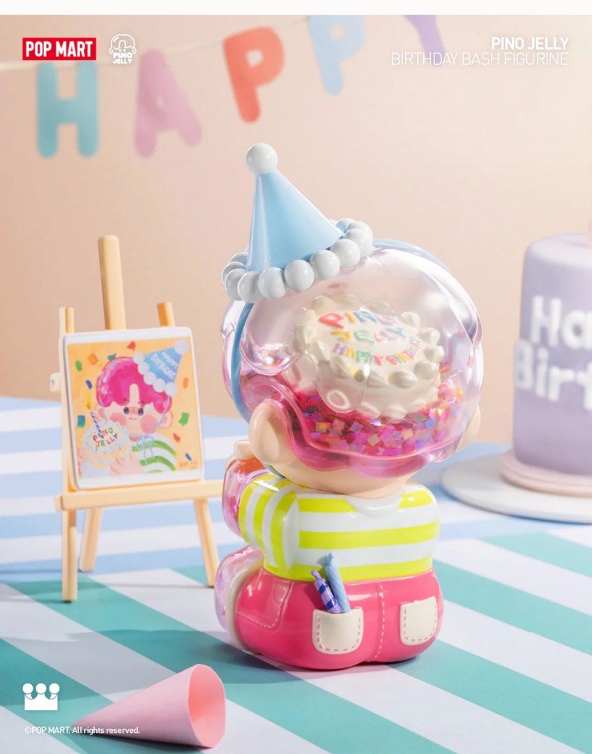 [EXCLUSIVE! BRAND NEW! POPMART] POPMART PINO JELLY FOREVER BIRTHDAY ...