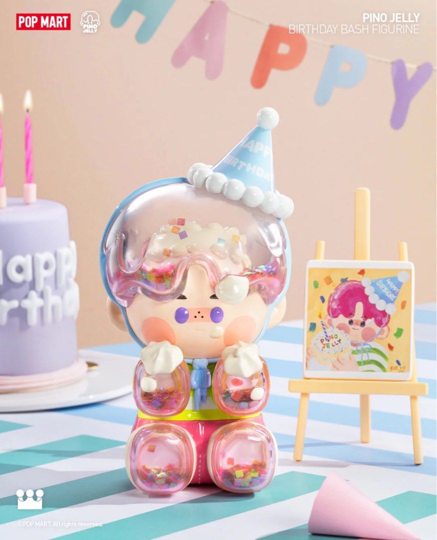 [EXCLUSIVE! BRAND NEW! POPMART] POPMART PINO JELLY FOREVER BIRTHDAY ...
