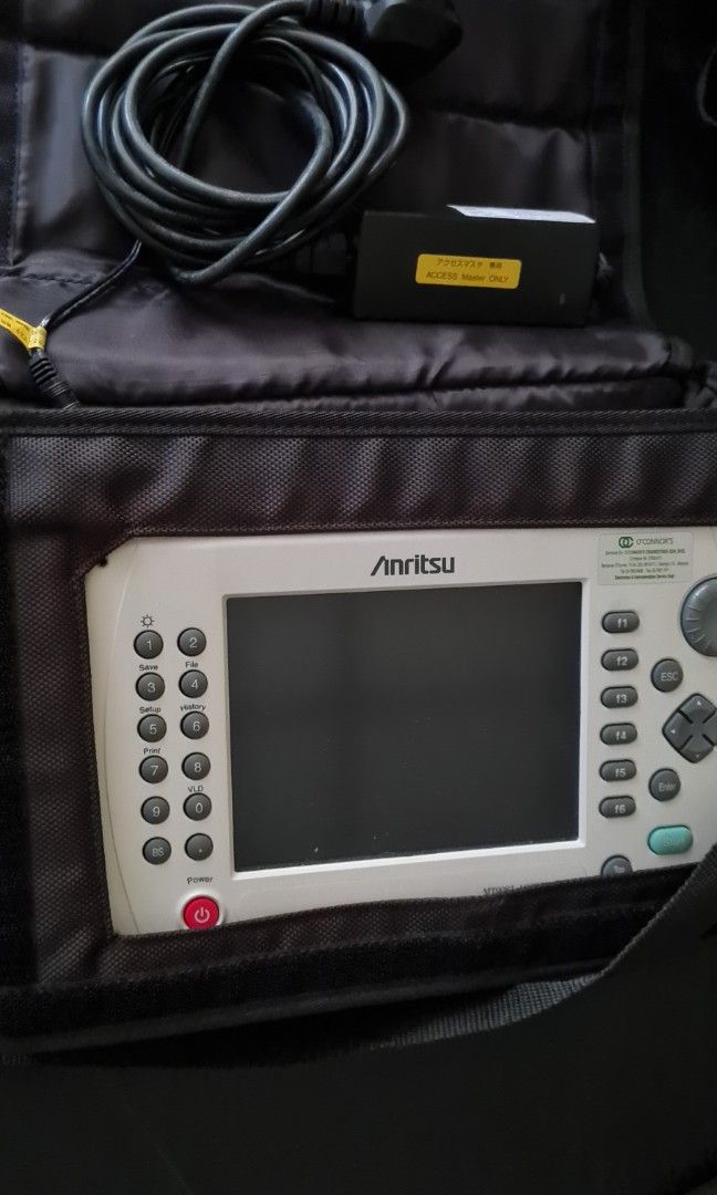 fiber OTDR Anritsu model, Computers & Tech, Office & Business ...