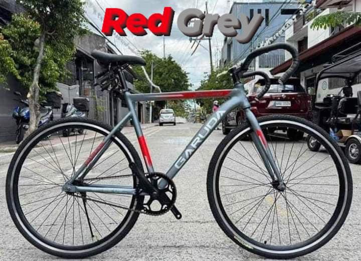 GARUDA VANGUARD AERO V2 ALLOY FIXIE DROP BAR 700C X 35C, Sports ...