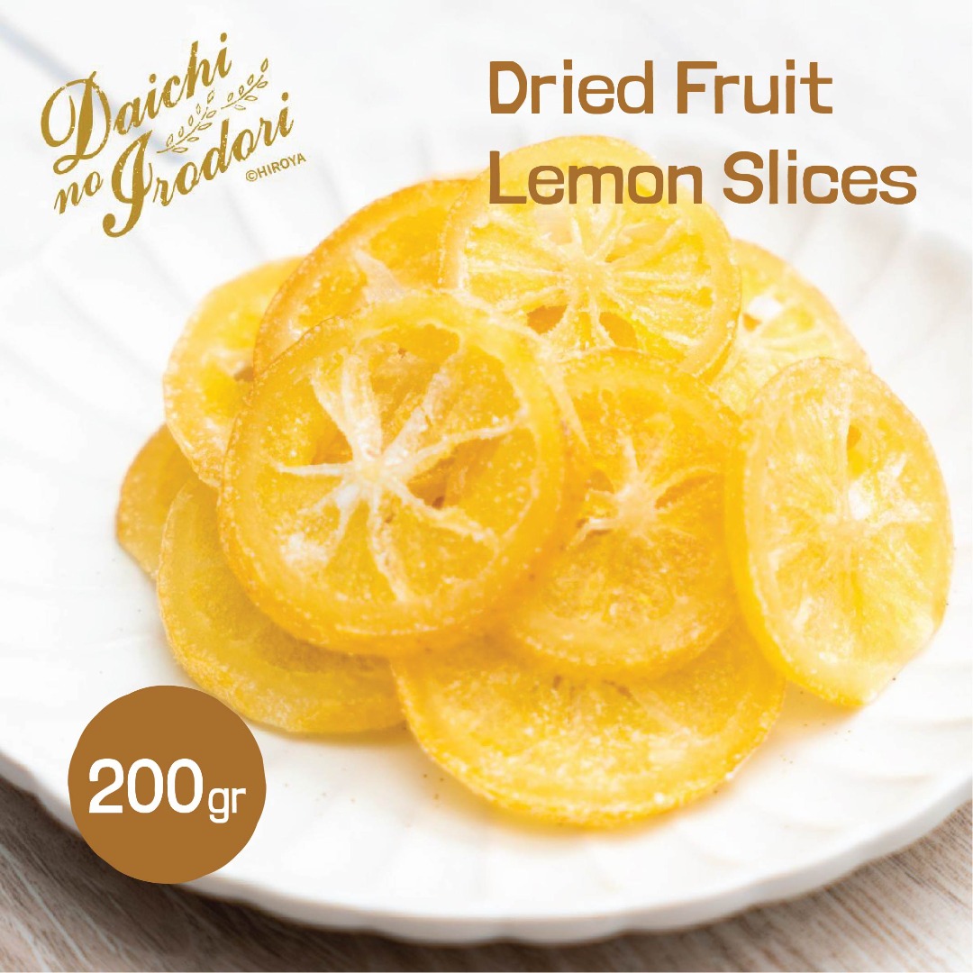 HIROYA SNACK - Japanese Dried Fruit Lemon Slices (50g) | Dried fruit ...