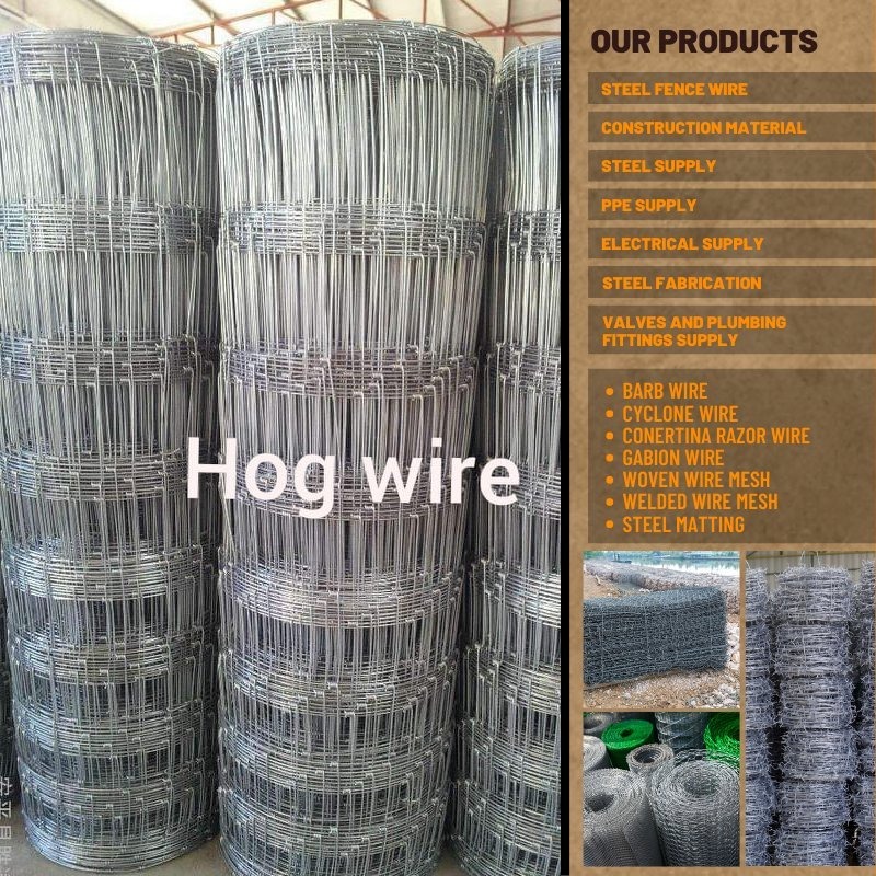 Hog Wire / Pig Fence Wire / Poultry Fence / Wire Fence, Commercial ...