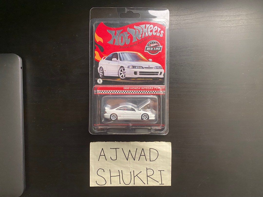 Hot Wheels RLC Honda Integra Type-R White, Hobbies & Toys, Toys & Games ...