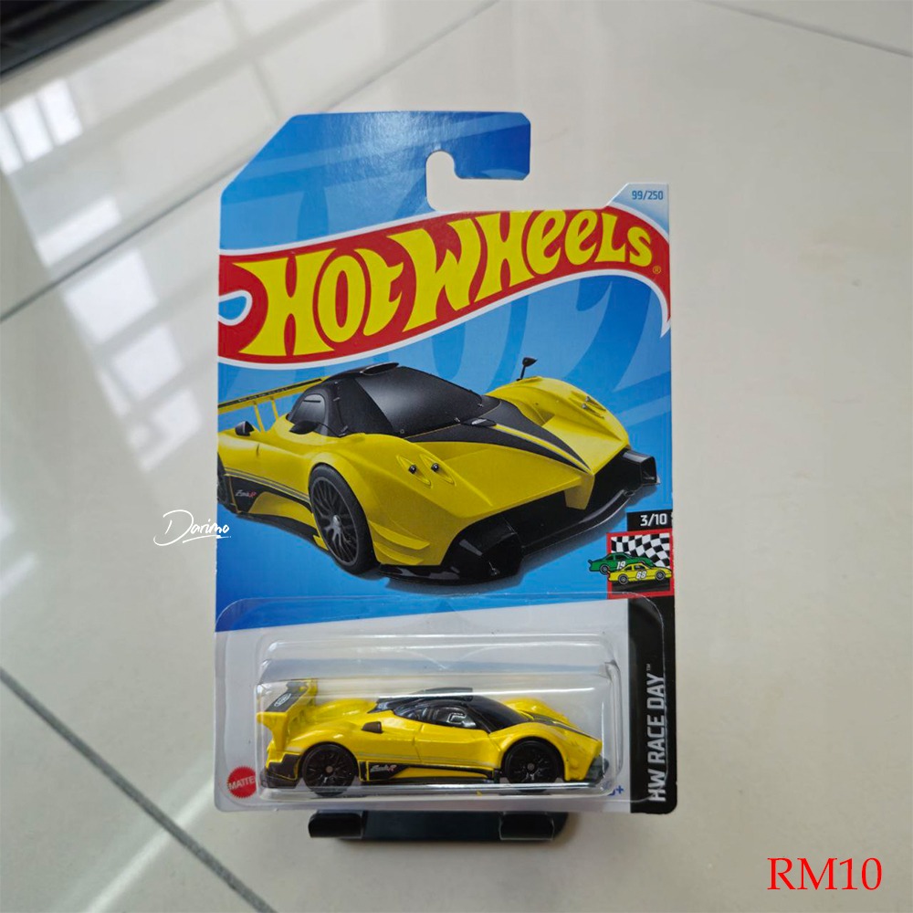 Hotwheels Pagani Zonda R Yellow, Hobbies & Toys, Toys & Games on Carousell