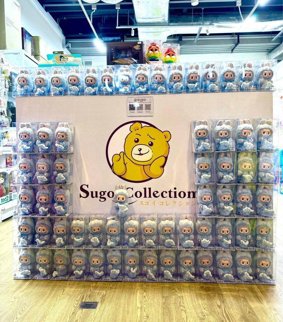 [In Stock] Pop Mart Labubu Hide and Seek in Singapore plush doll ...