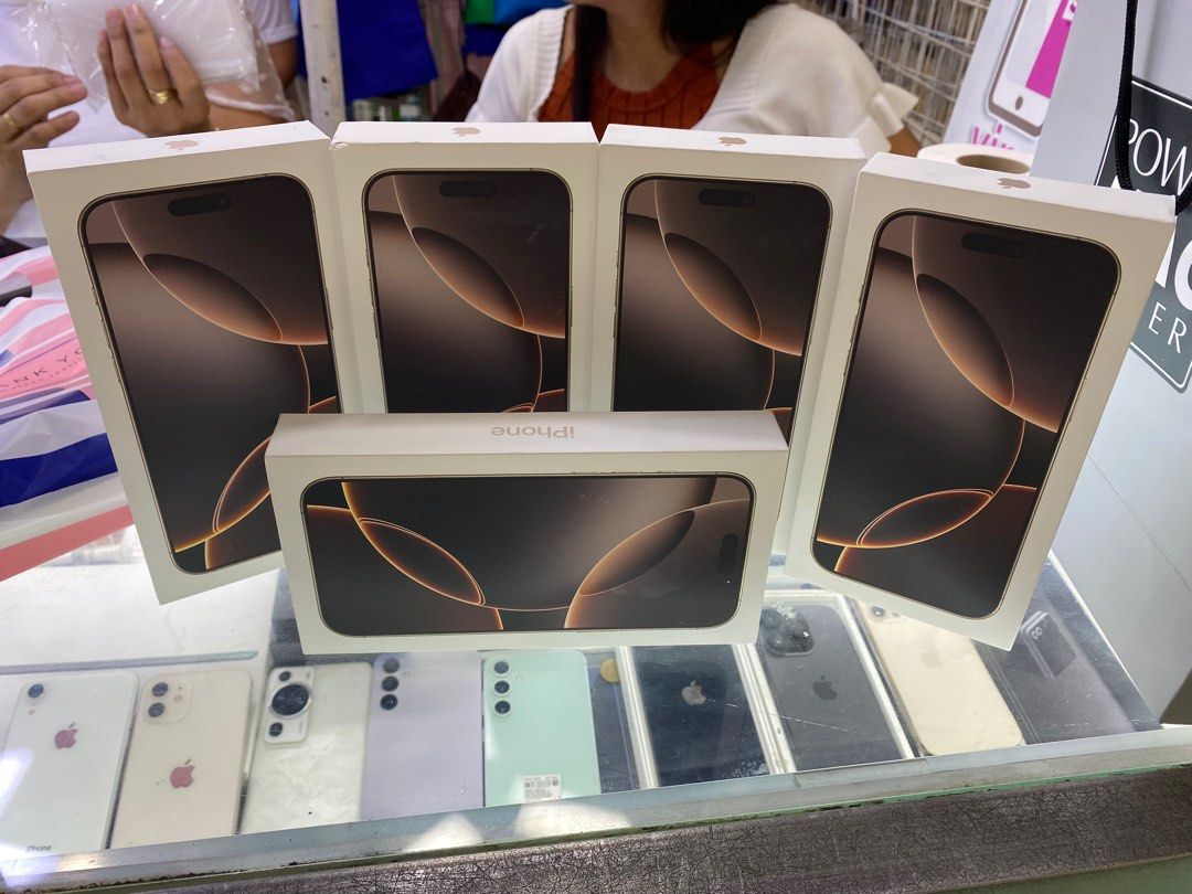 Iphone 16 Pro Max 1 Terabyte, 512gb and 256gb Desert Titanium, Mobile ...