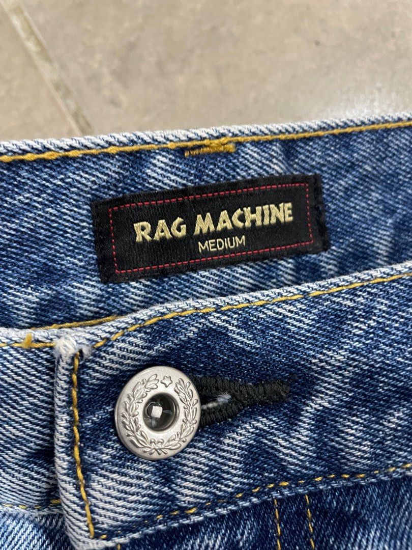Japanese Rag Machine jeans (baggy), Women's Fashion, Bottoms, Jeans ...