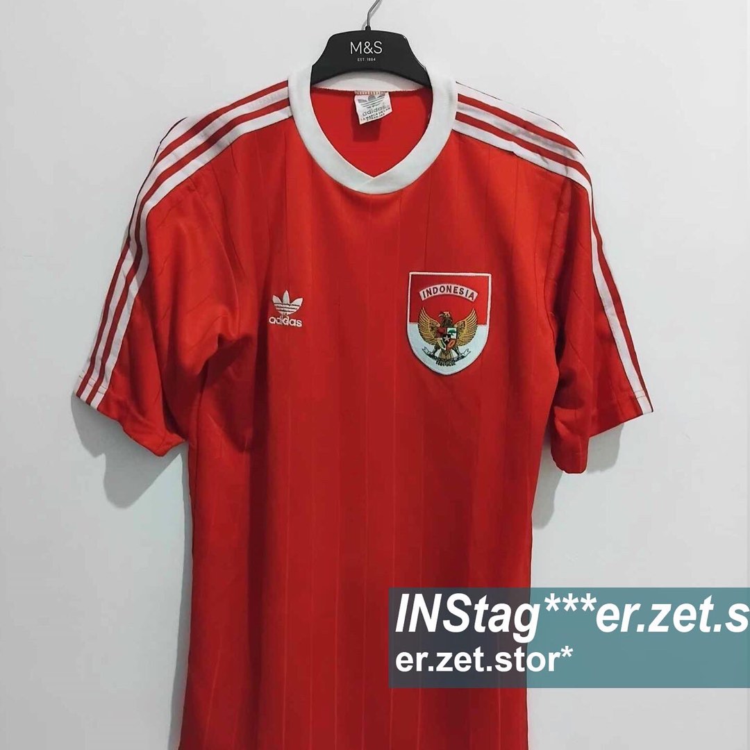 Jersey template vintage classic retro timnas indonesia 1991 original ...