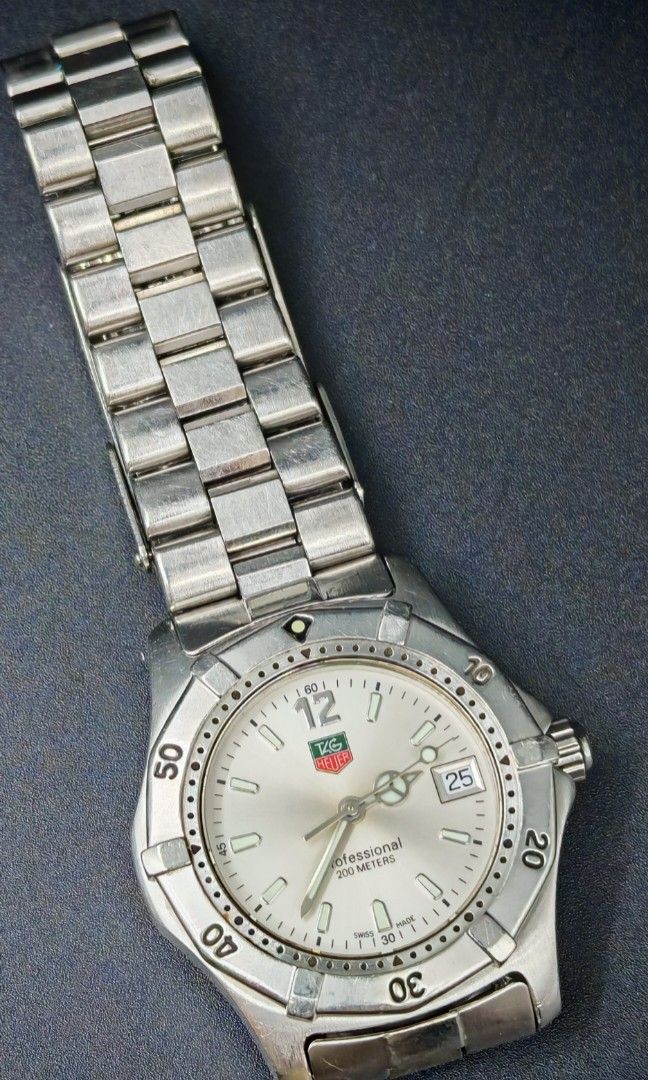 Johan TAG HEUER Professional 2000 Quartz WK1212 Mid Size Watch, Luxury ...