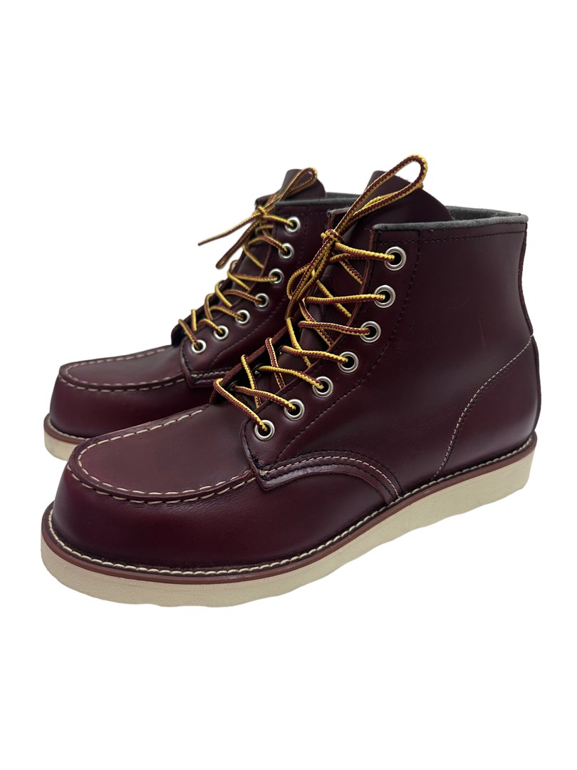 Kasut Macam Red Wing Leather Boots Hawkins, Men's Fashion, Footwear ...